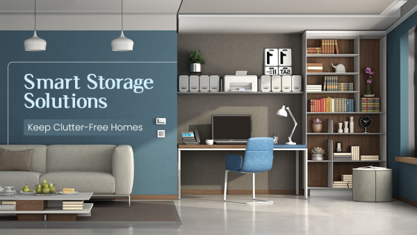 Smart Storage Solutions: Keep Clutter-Free Homes